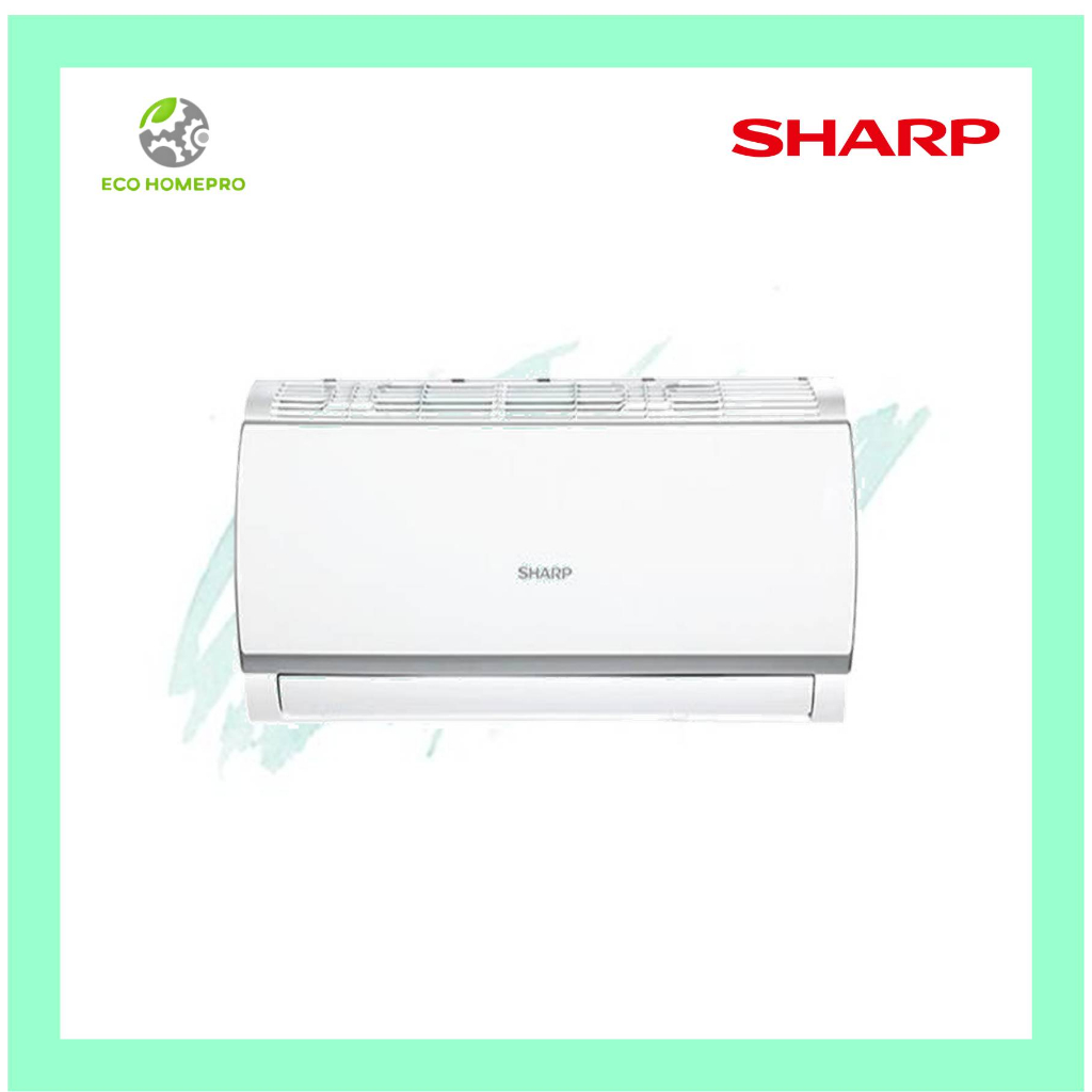 Sharp 1.0HP R32 Non-Inverter Split Wall Aircond - AHA9WCD2 | Shopee Malaysia