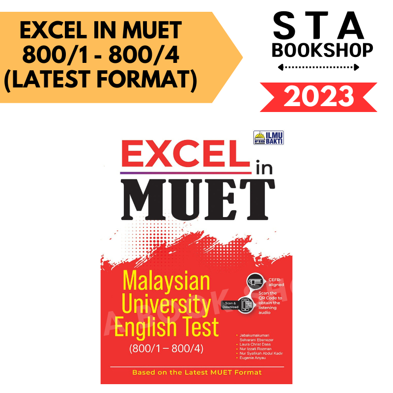 [STA] EXCEL IN MUET 800/1 - 800/4 - ILMU BAKTI BUKU LATIHAN 2023 ...