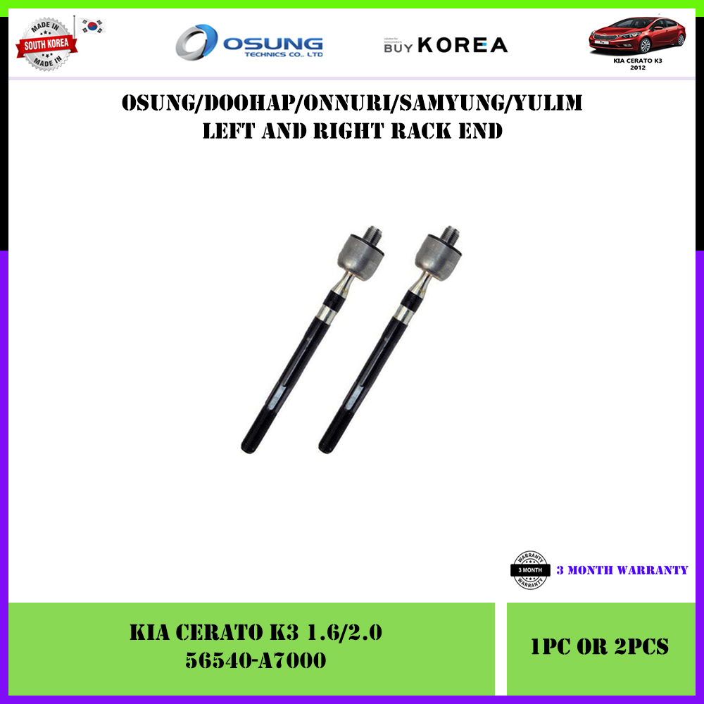 Kia Cerato K3 1.6/2.0 Inner Rack End (56540-A7000) | Shopee Malaysia