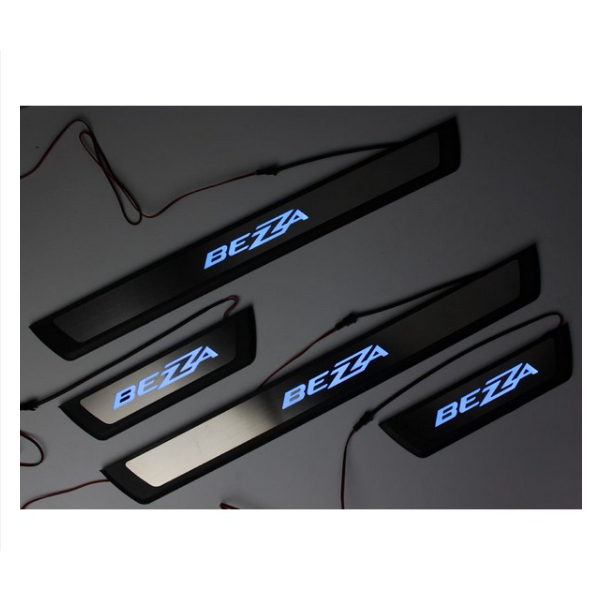 Perodua BEZZA 2014-2022 OEM Side Steel Plate with Blue LED 4pcs ...
