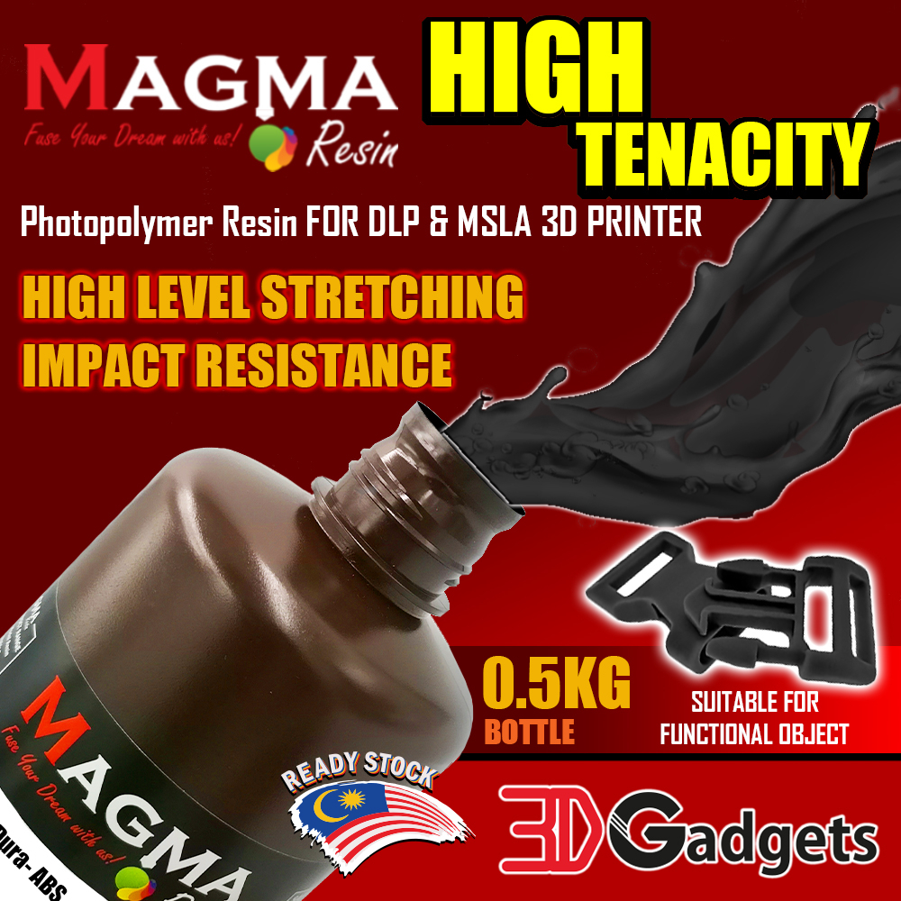 Magma X JamgHe Industrial Grade High Tenacity Photopolymer Resin for 3D ...