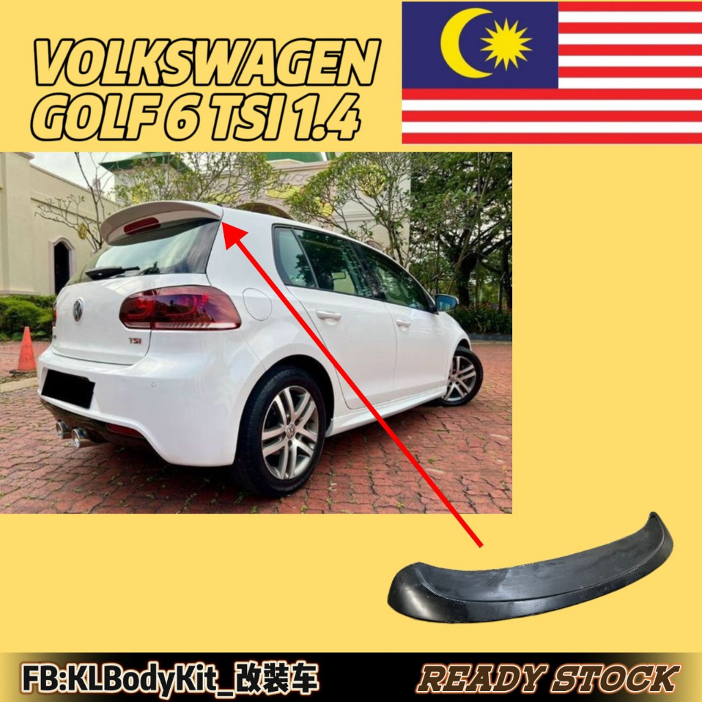 Volkswagen Golf Mk6 TSI 1.4 SPOILER GOLF 6 MK 6 (READY STOCK) | Shopee ...