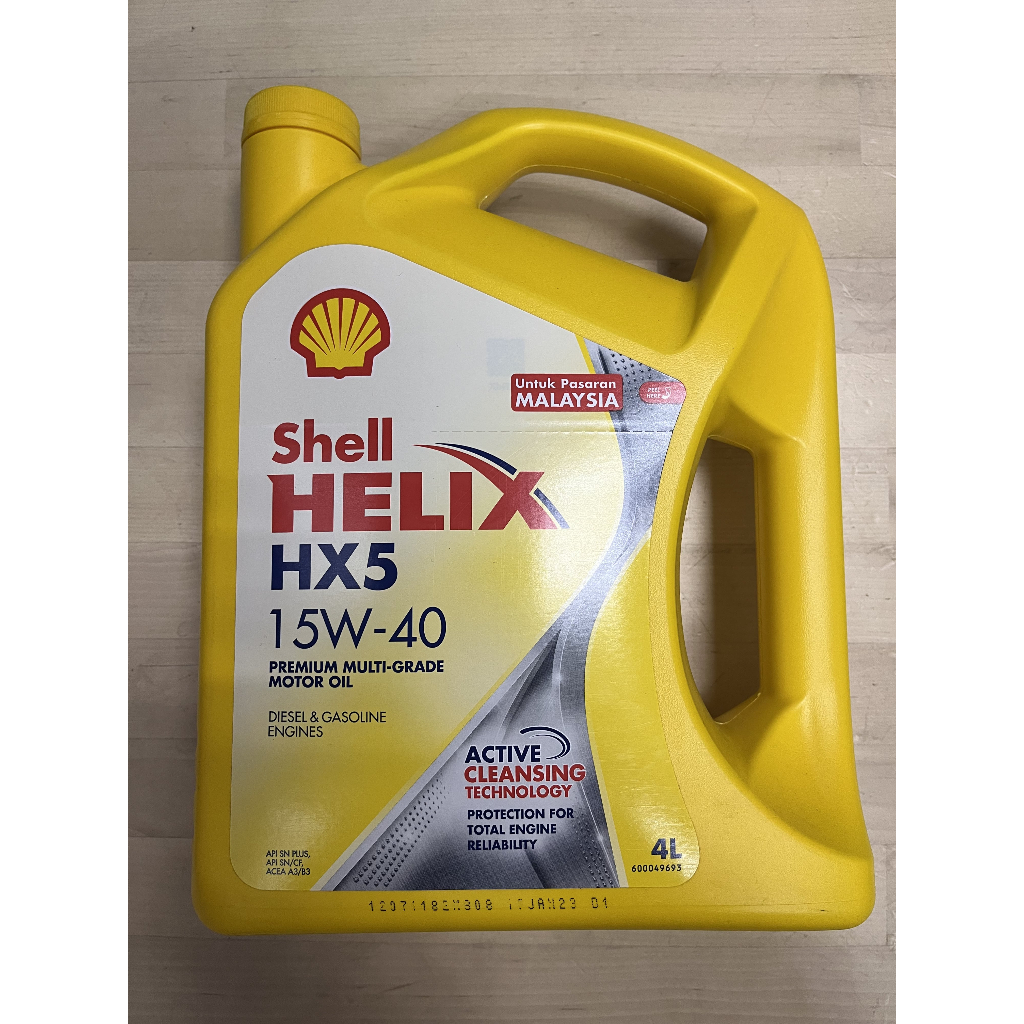 Shell Helix HX5 15W40 (4L) | Shopee Malaysia