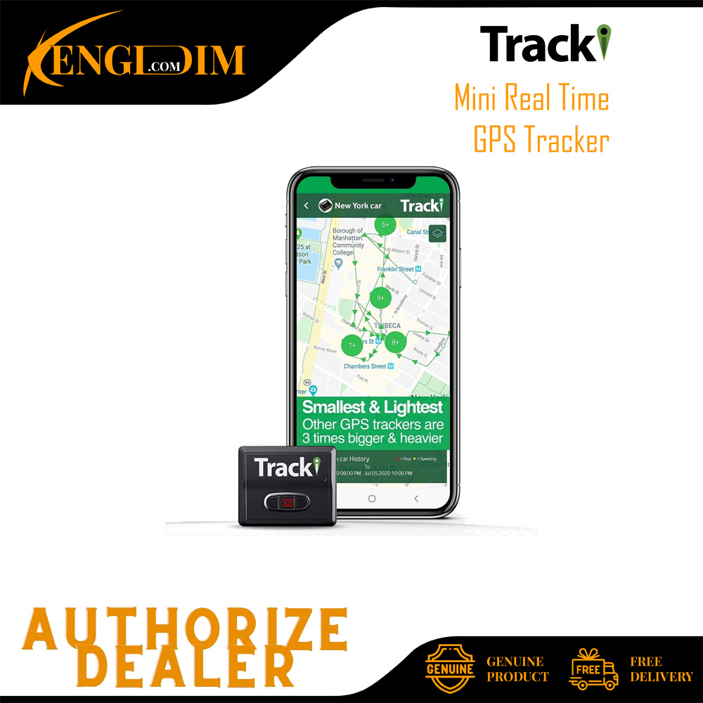 (READY STOCK) Tracki 2021 Model Mini Real time GPS Tracker | Shopee ...