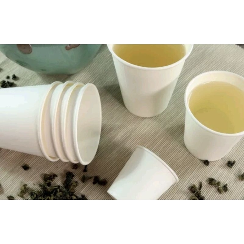 Benxon Transparent (7oz) Plastic Cup & Paper Cup (50pcs) | Cawan ...