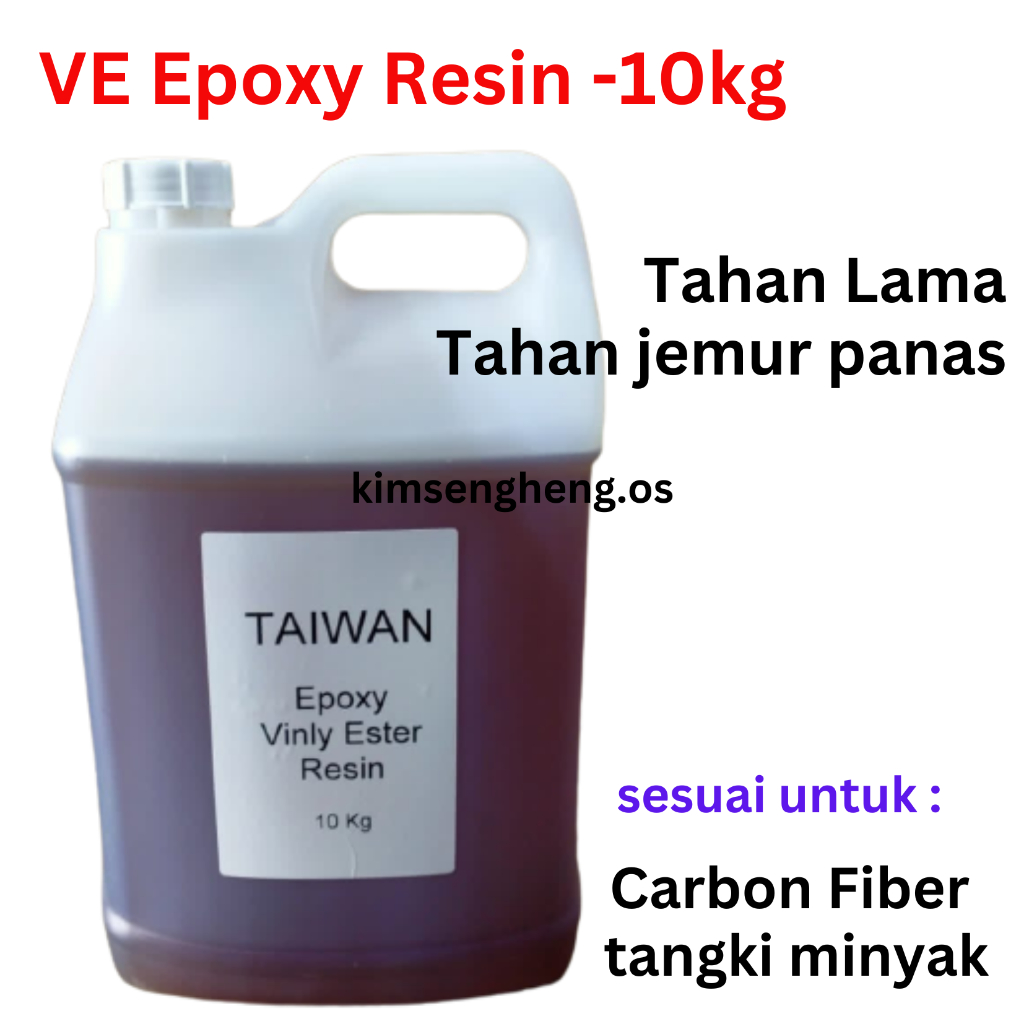 VE Epoxy Resin / Vinyl Epoxy Resin -10kg | Shopee Malaysia