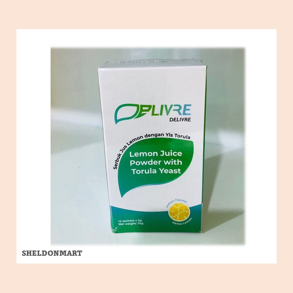 [EXP: 03/2026] NUSCIENCE DELIVRE LEMON JUICE POWDER WITH TORULA YEAST ...