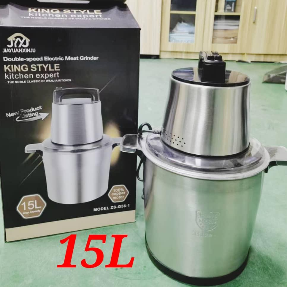 10L/15L Big Capacity Heavy Duty Blender Grinder Meat Mincer-Pengisar ...