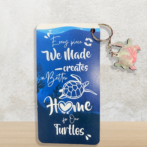 Upcycling Turtle Keychain | Shopee Malaysia