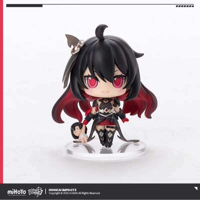 OFFICIAL Honkai Impact 3rd Seele Starchasm Nyx Chibi Figure | Shopee ...