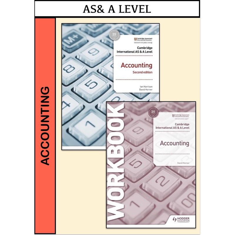 (PRINTED BOOK) As& A Level Accounting Textbook | Workbook | Shopee Malaysia