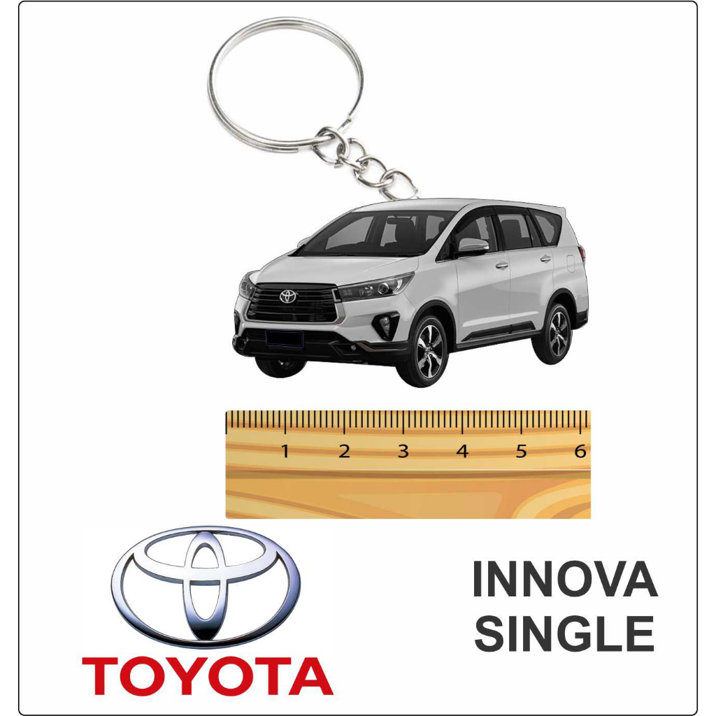 toyota innova 2021 keychain 2D | Shopee Malaysia