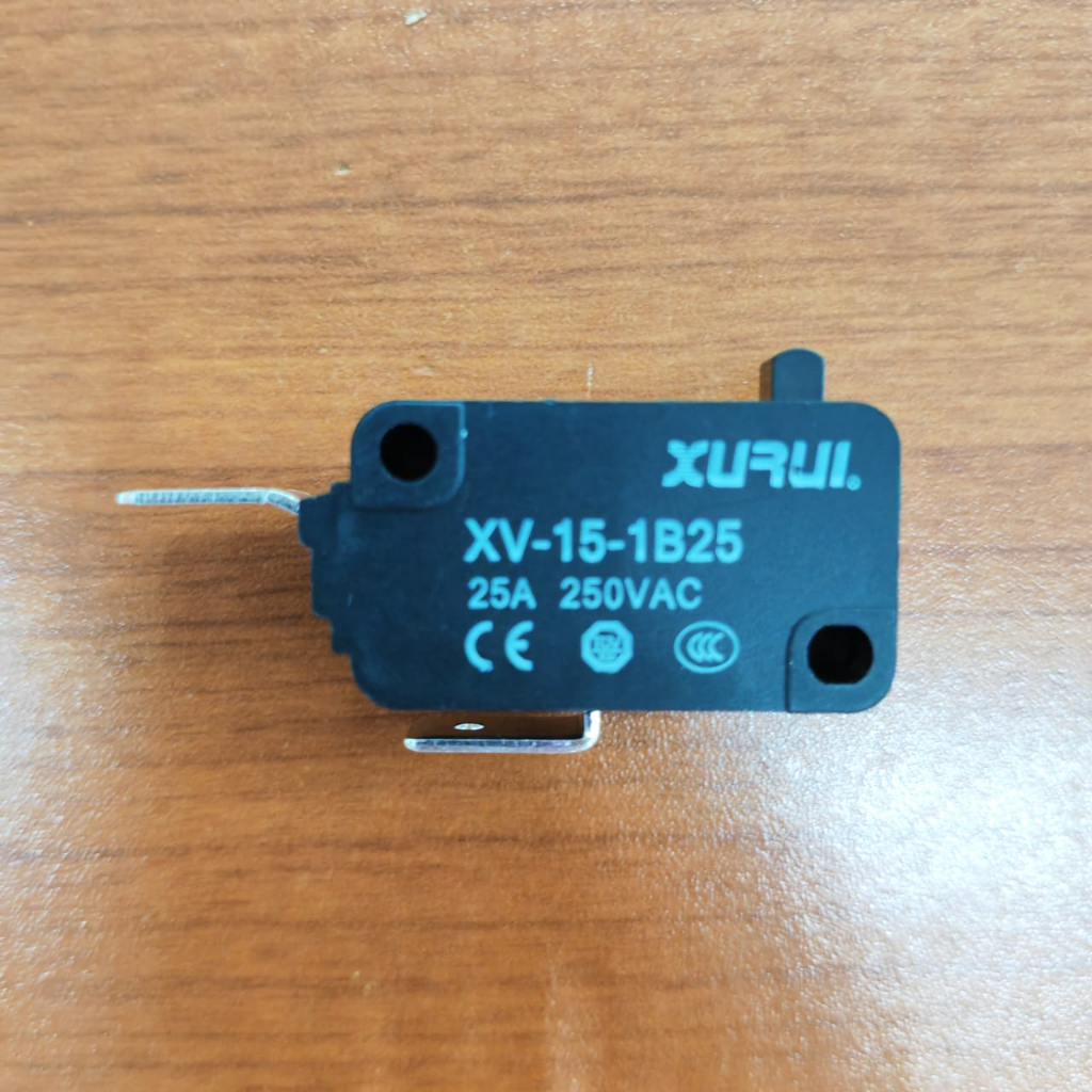 XURUI XV-15-1B25 Pin Plunger Type SPST Micro Switch, 250 VAC 25A (NC ...