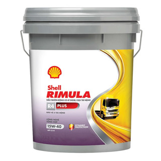 DIESEL ENGINE OIL - Shell Rimula R4 Plus Semi CI-4 15W-40 [20L] ( READY ...