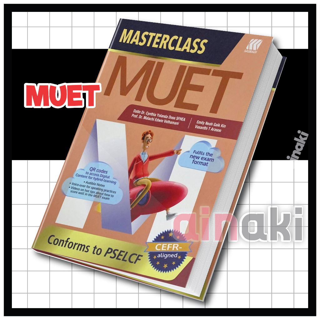 Masterclass MUET CEFR-Aligned 2023 Muet Guide Buku Muet | Shopee Malaysia