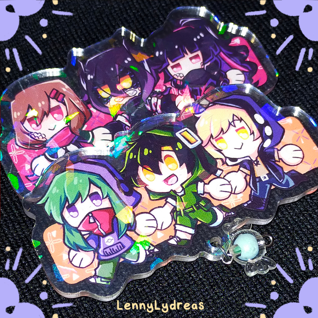 Kagerou Project Arcylic Badge | Mekakushi Trio The Snakes [LennyLydreas ...