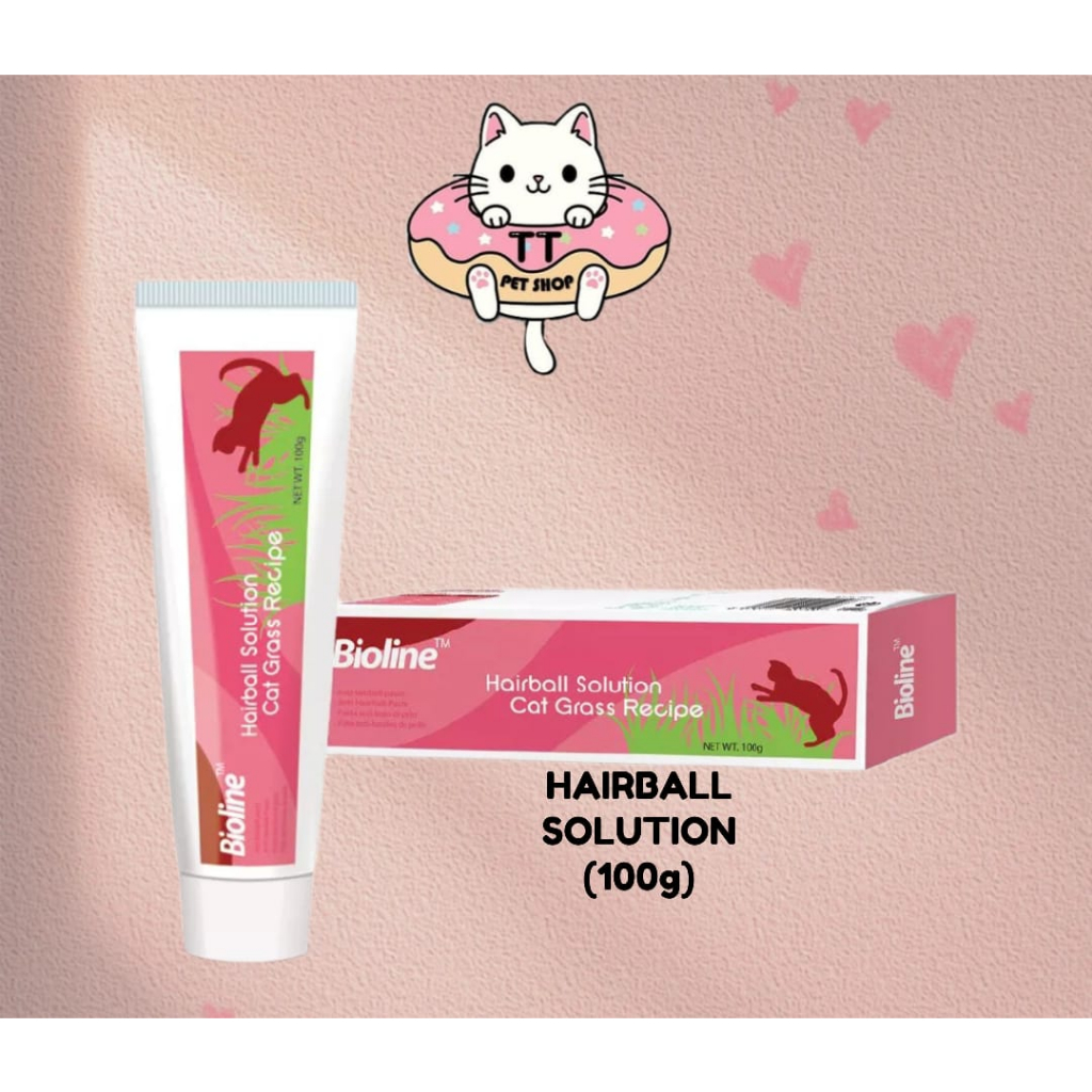 Bioline Hairball Solution Cat Grass Recipe 100G | Shopee Malaysia