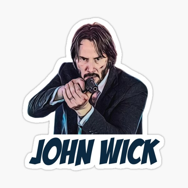 John Wick Stickers v1 | Shopee Malaysia