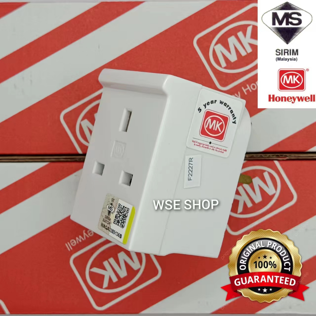 MK 692 13A 3Way Adaptor Heavy Duty (Bakalite)Sirim Approvel | Shopee Malaysia