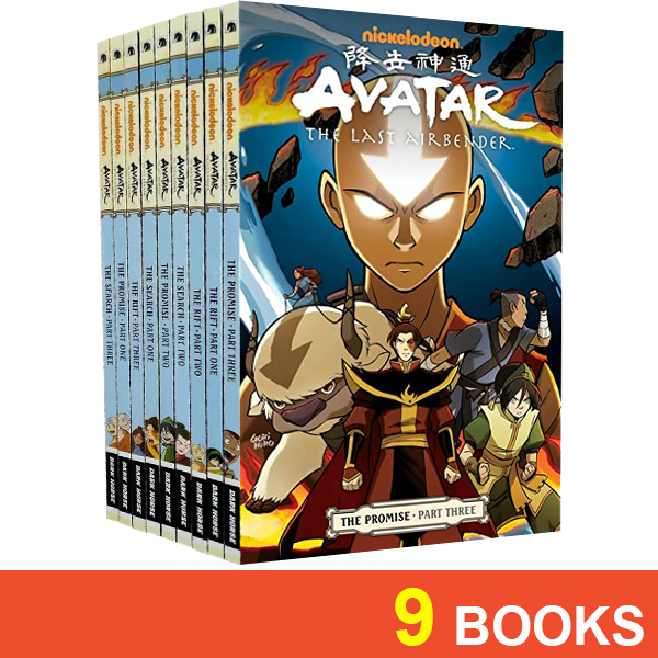 [Ready STOCK]Avatar: The Last Airbender - Season 1 (9 Books) | Shopee ...