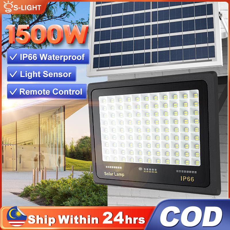 Lampu Solar Light Outdoor Lighting Solar Spotlight High Bright LED ...