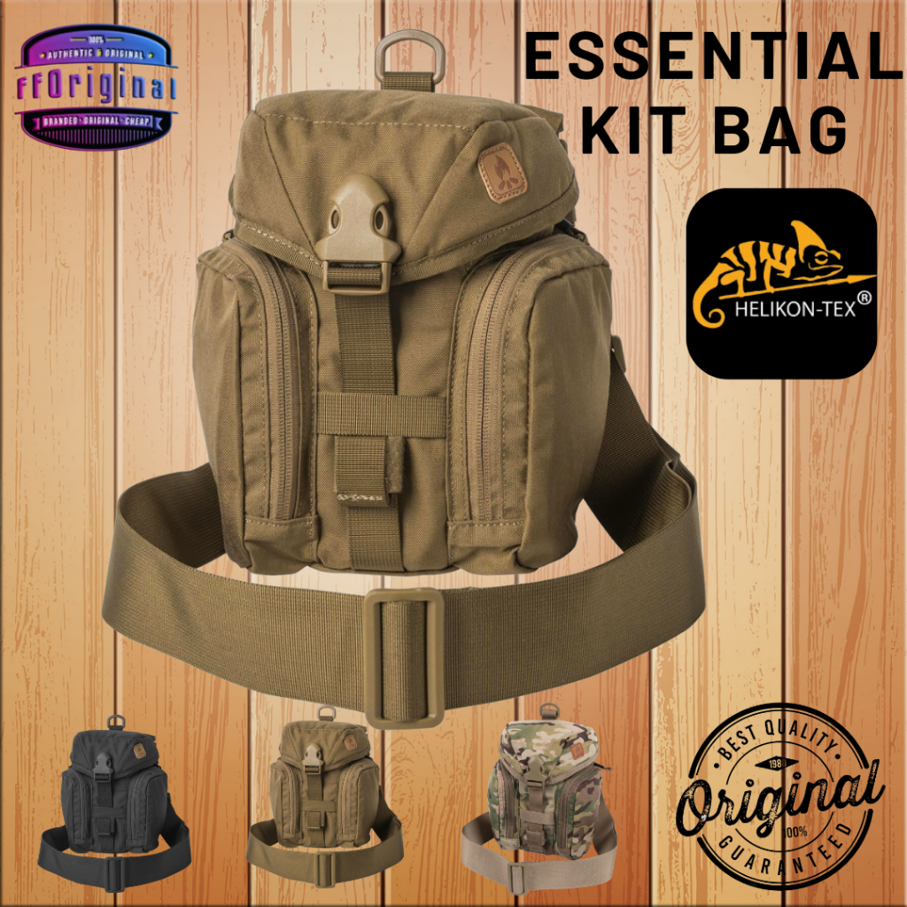 HELIKON TEX Essential Kit Bag Cordura Surviving Bag Tactical Military Side Bag Pouch For Outdoor ...