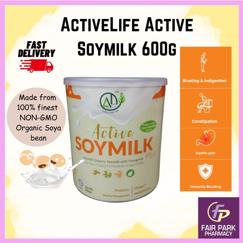 FPpharmacy ActiveLife Active Soymilk 600g | Shopee Malaysia