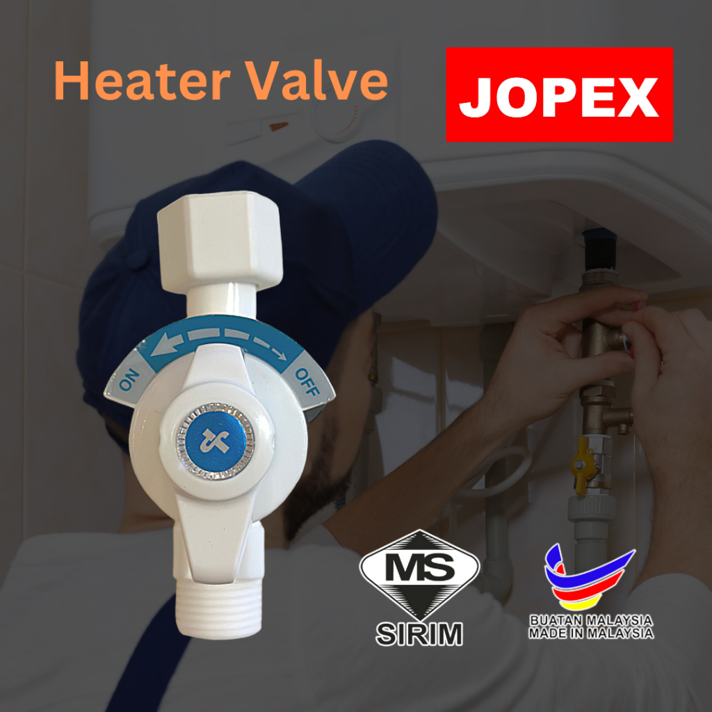 Jopex Heater Valve Water Heater Shower Control Valve Stop Valve / Injap ...