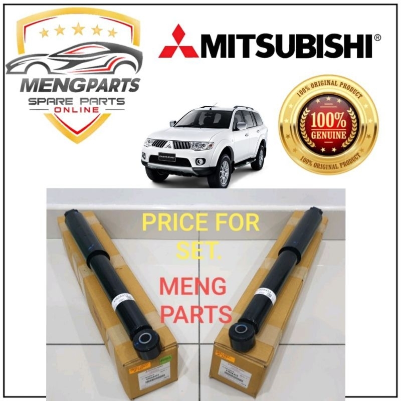 ORIGINAL MITSUBISHI PAJERO SPORT 2005Y-2014Y REAR ABSORBER *GAS TAPE ...