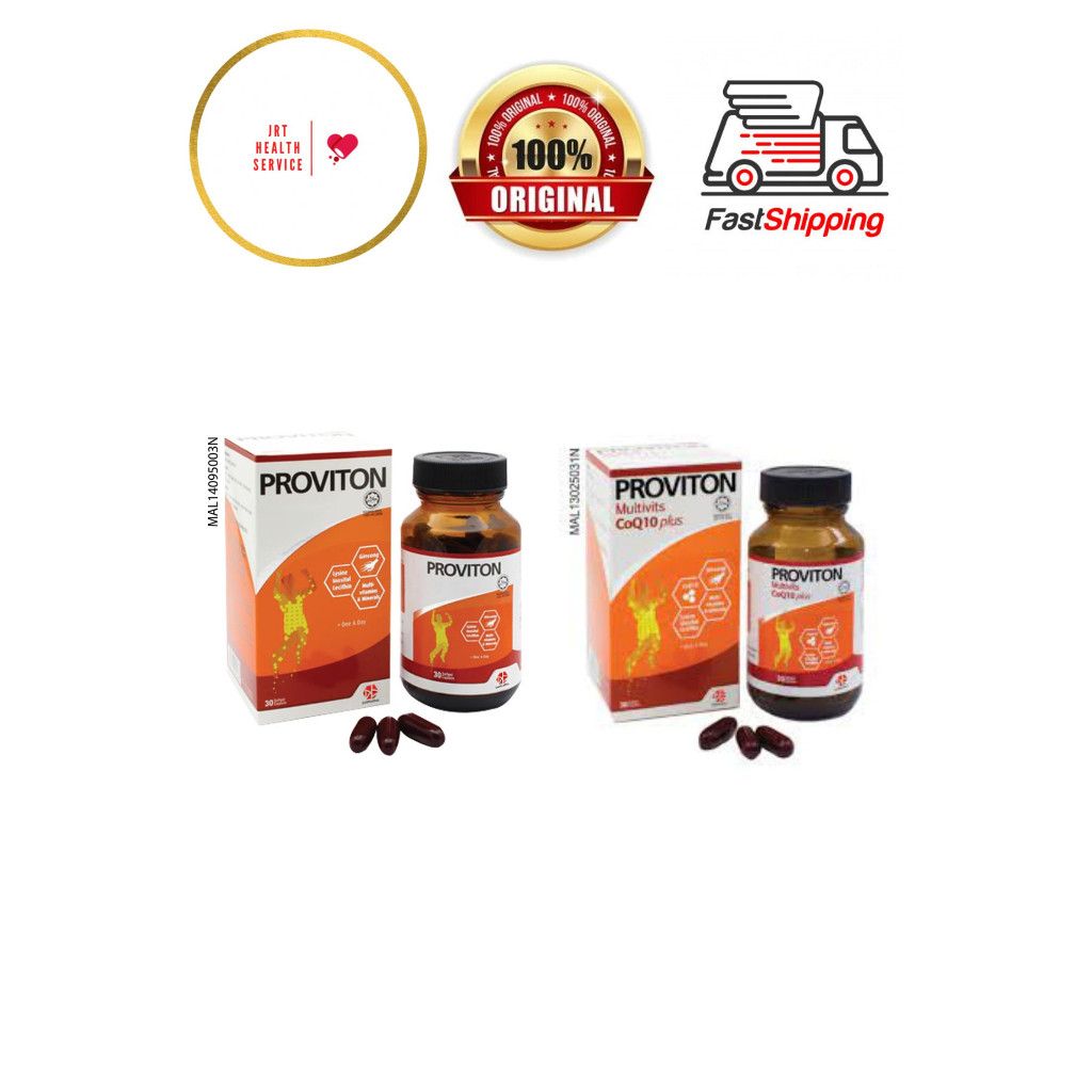 PROVITON 30's / PROVITON COQ10 PLUS MULTIVITAMINS 30'S | Shopee Malaysia