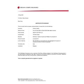 Mizu ATF SP 3 Fully Synthetic API Certified Smooth Gear Insurance ISO ...