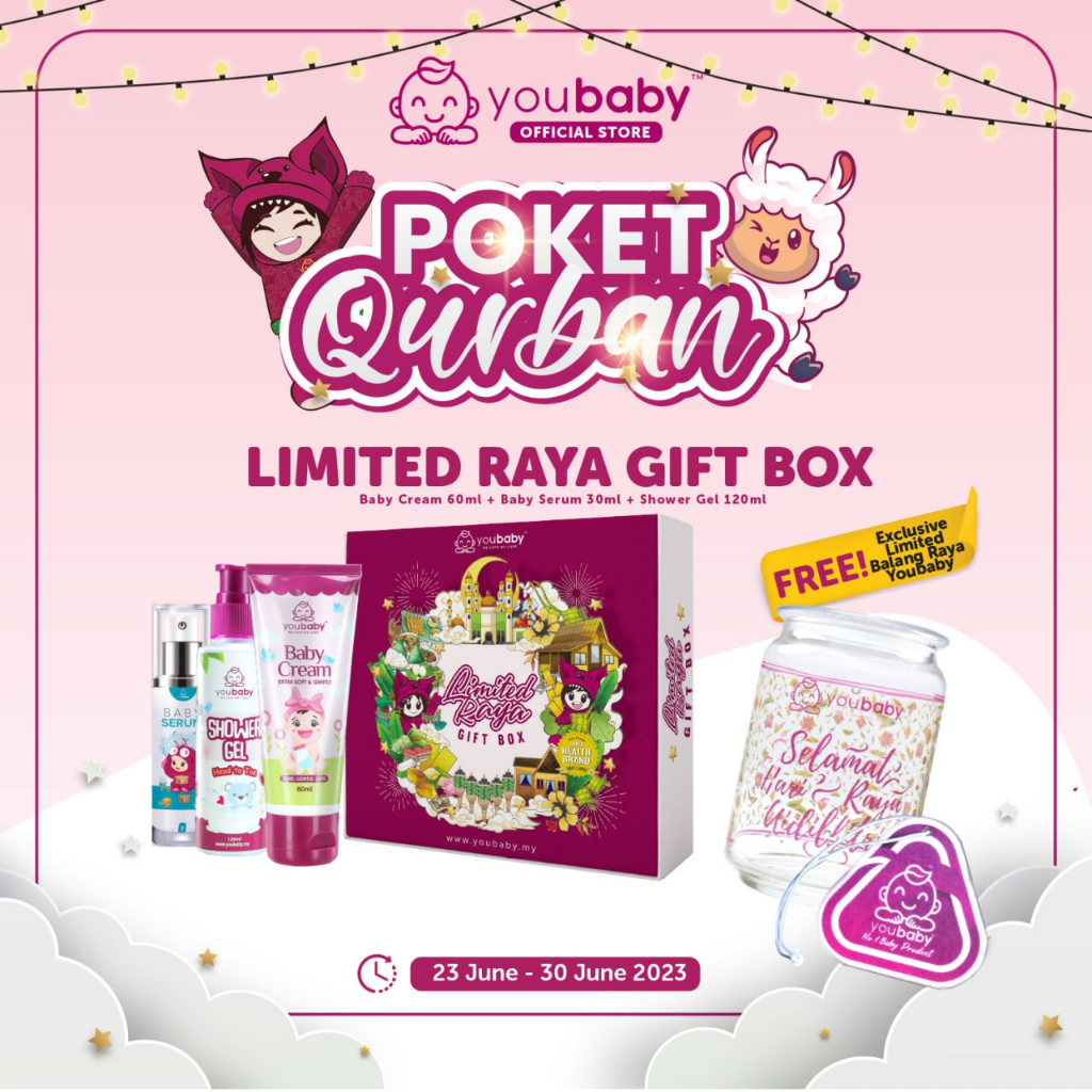 Youbaby Baby Cream(60ml), Baby Serum(30ml), Shower Gel(120ml) ,Complete ...