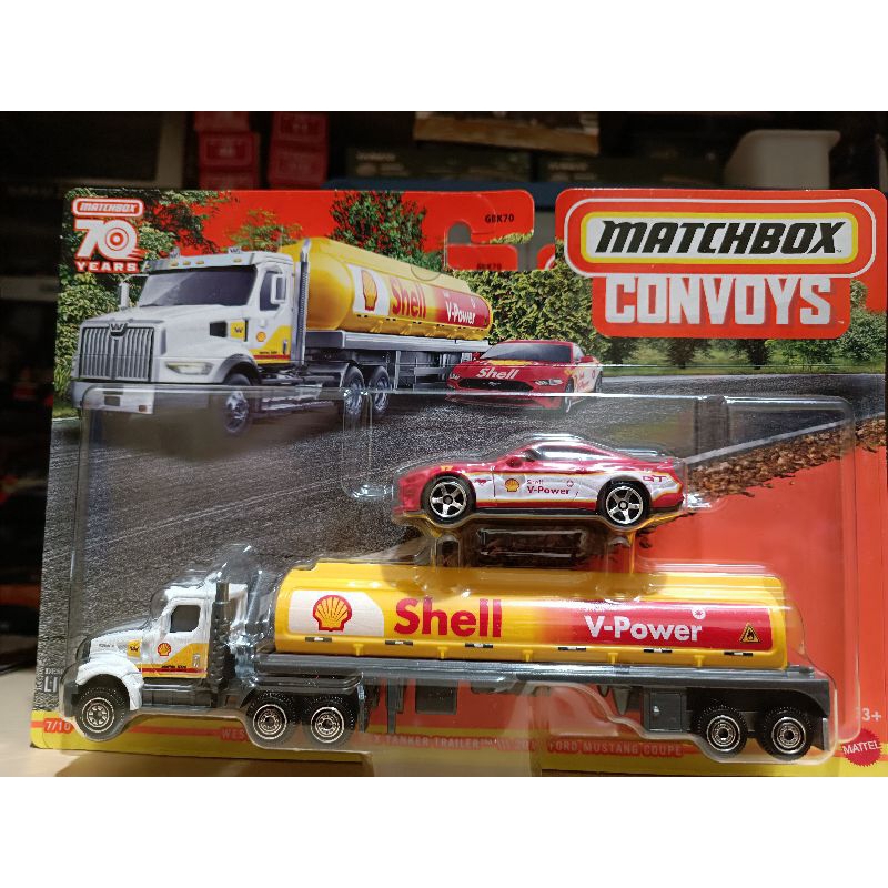 Matchbox Convoys Western Star 49x Shell Tanker set | Shopee Malaysia