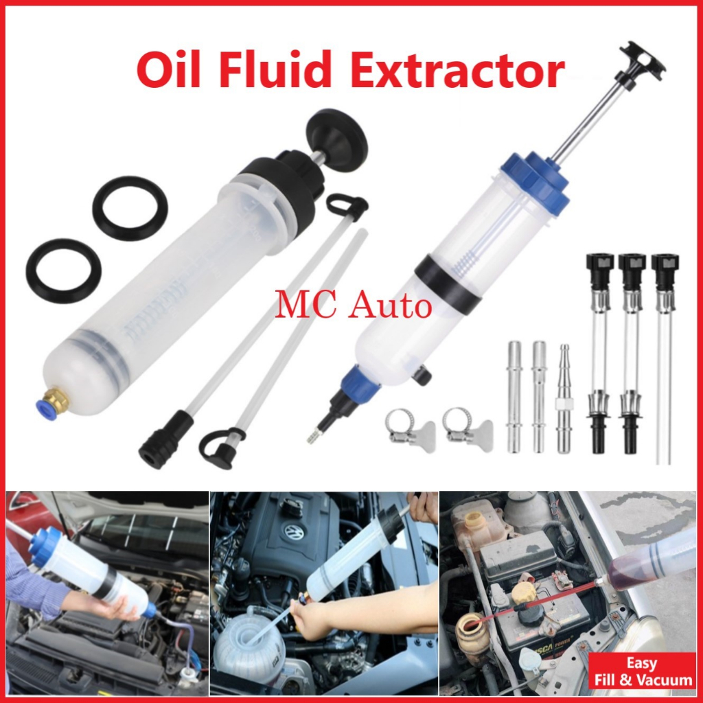 👍🏻injection syringe👍🏻 Manual Oil Fluid Extractor Filling Vacuum Pump ...