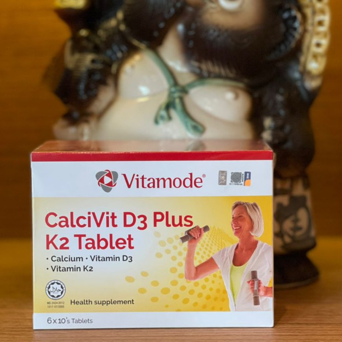 VITAMODE CALICIT D3 PLUS K2 TABLETS 6 X10S (04/2026) | Shopee Malaysia