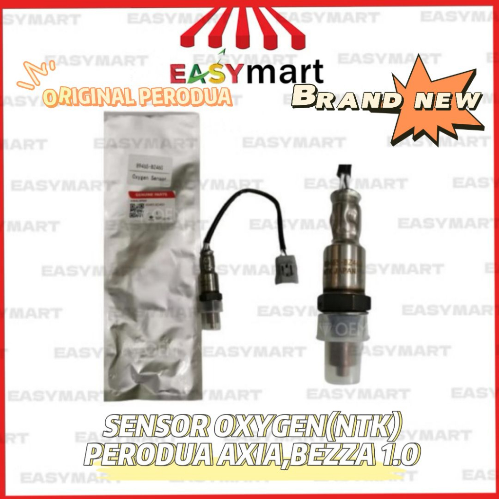 89465-BZ460 SENSOR OXYGEN PERODUA AXIA BEZZA 1.0 NTK O2 SENSOR | Shopee ...