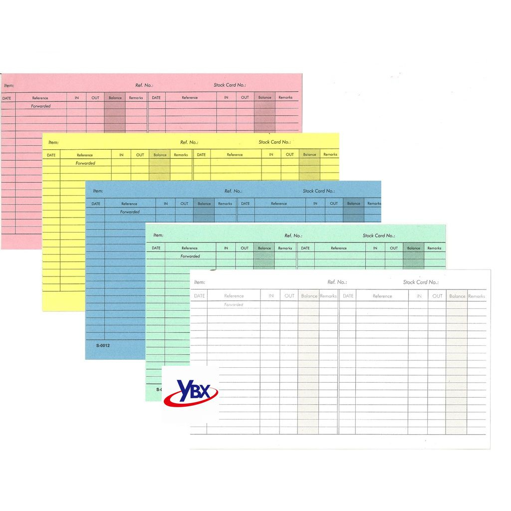 STOCK CARD 4.8'' X 8'' 30PCS | Shopee Malaysia