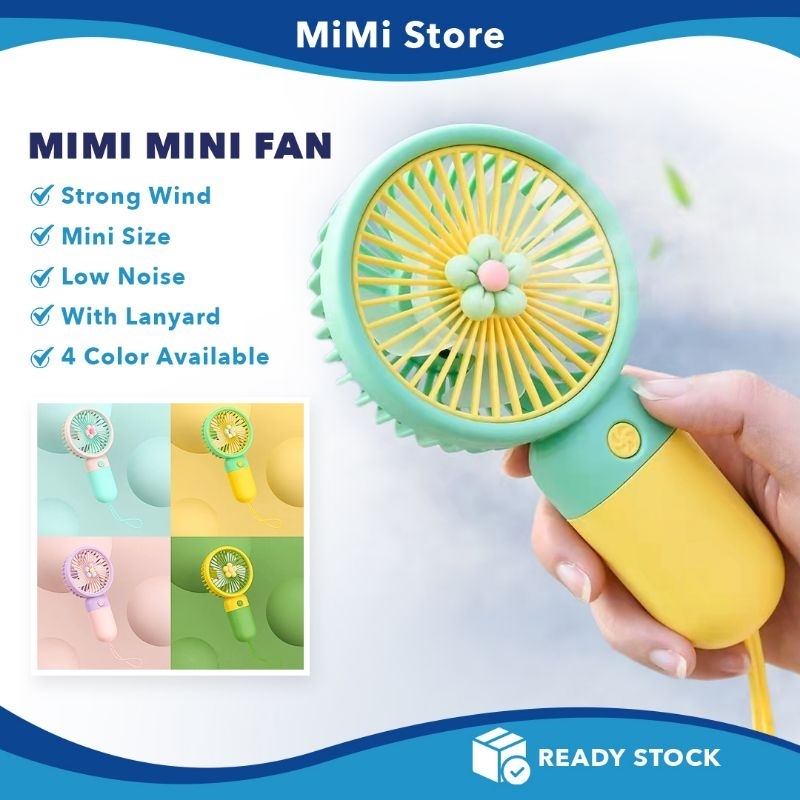 MiMi Portable Hand Table Mini Clip Fan USB super Fan Flower Fan Charge ...