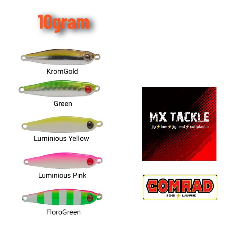 Micro Jig 10gram 🔥HOT🔥 COMRAD | Shopee Malaysia