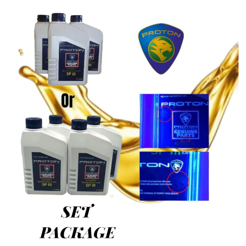 【SET PACKAGE | READY STOCK】Proton Automatic Transmission Fluid ATF ...