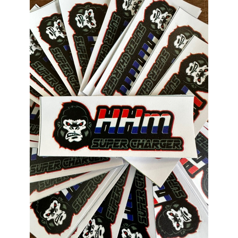 Sticker Hhm Racing 3M UV Sticker 100% Waterproof | Shopee Malaysia