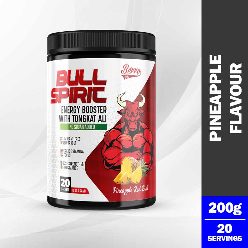Bull Spirit Pre-Workout by Berro Labs (30 Serving) - Halal & Lulus KKM ...