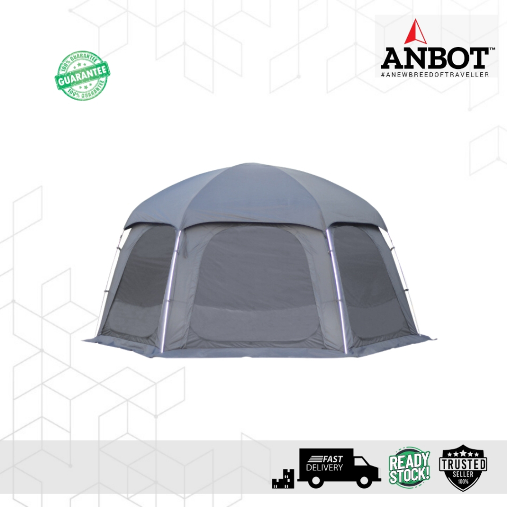 Vidalido Ridge Khemah Hitam Tent Black | Shopee Malaysia