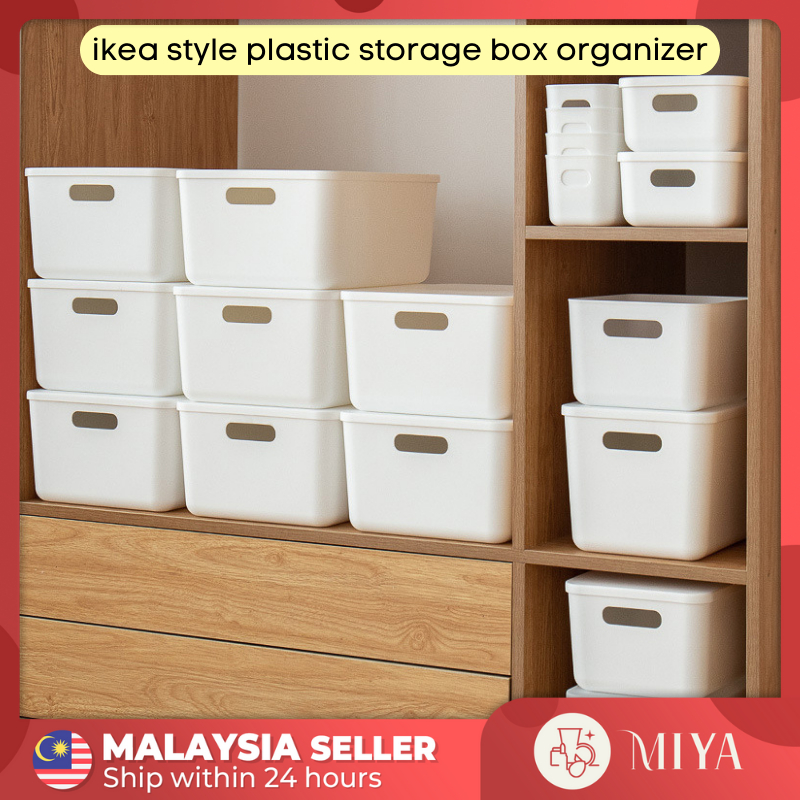 Storage Box Organizer Basket Lid Storage Organizer Document Office ...