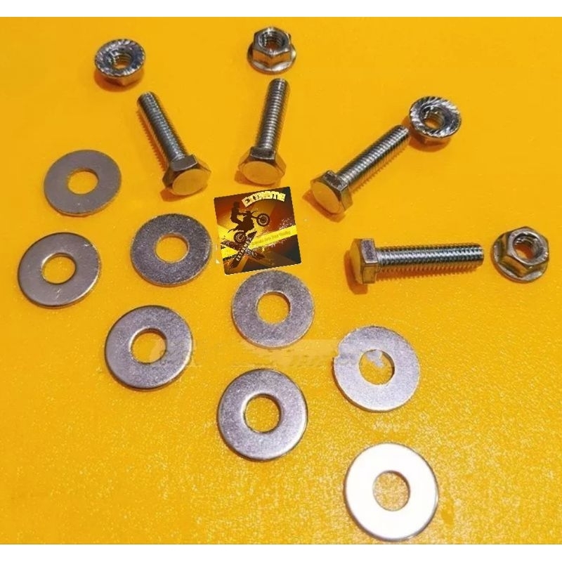 SCREW SET FOR FRAME BAG FIT RAPIDO ADJUSTABLE RACK TRAY RACK SKRU SET ...