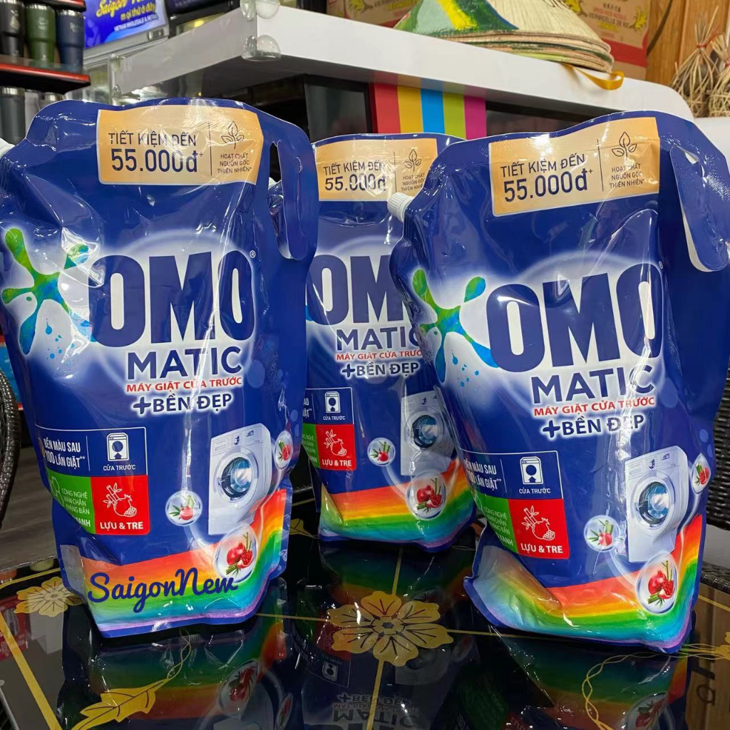 Nuoc Giat Omo Matic+Ben Dep 3.6L (Blue) | Shopee Malaysia