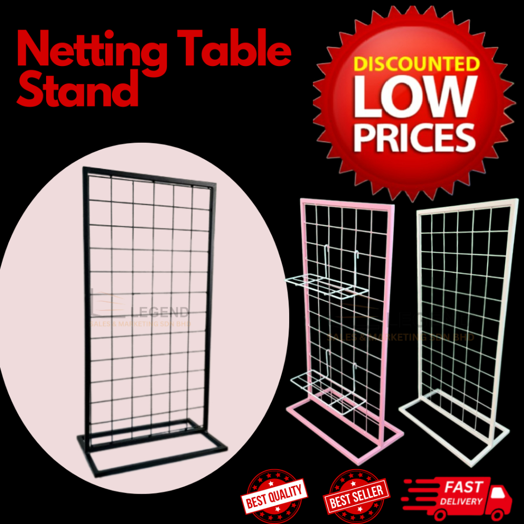 NETTING TABLE STAND PRODUCT DISPLAY TABLE NETTING SMALL NETTING ...
