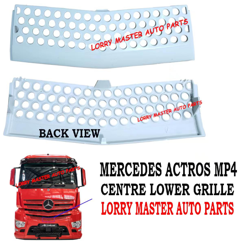 J121S11 LOWER CENTRE GRILLE MERCEDES ACTROS MP4 LORRY TRUCK | Shopee ...