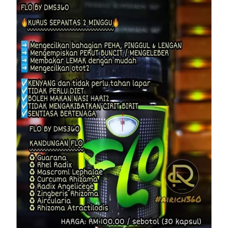 Ready Flo💥fat loss by dms360💥Terbaik Waranty 30 biji | Shopee Malaysia
