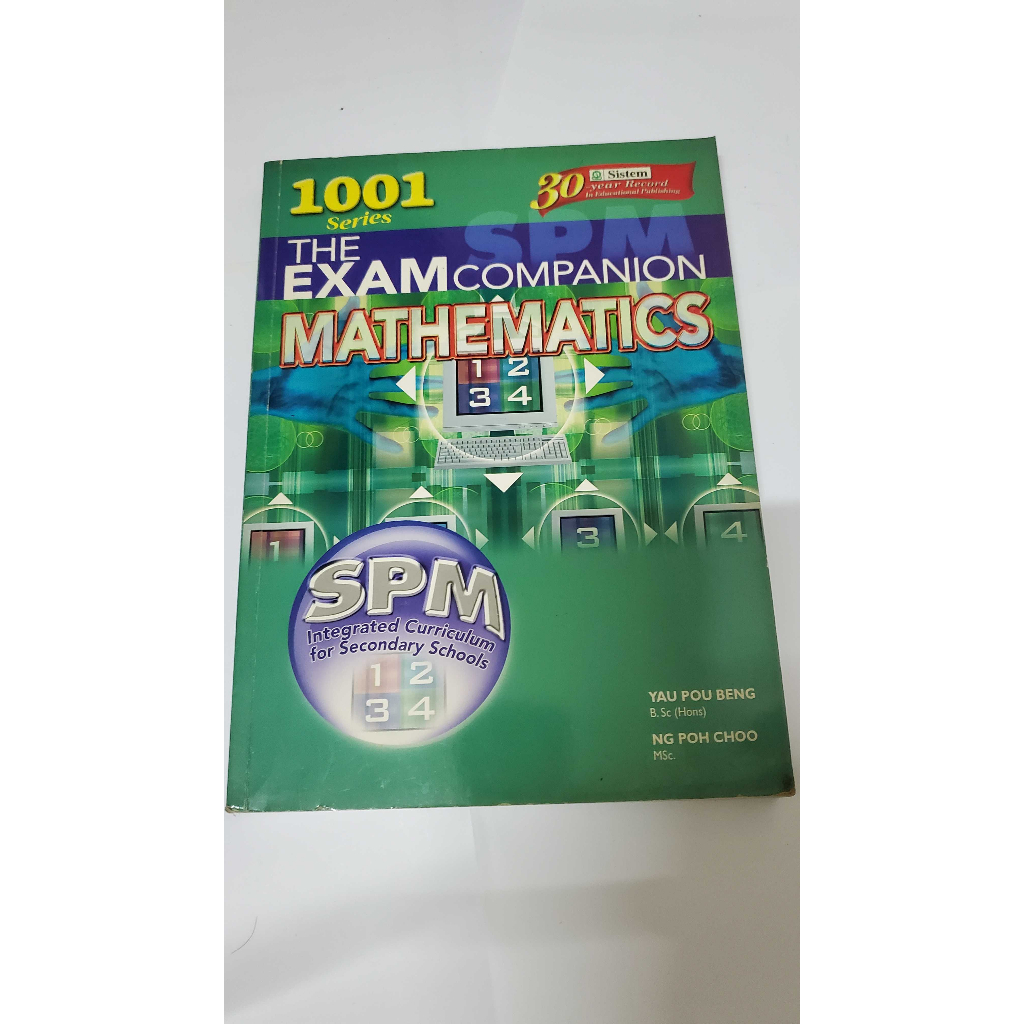 1001 Series The Exam Companion Mathematics SPM | Shopee Malaysia
